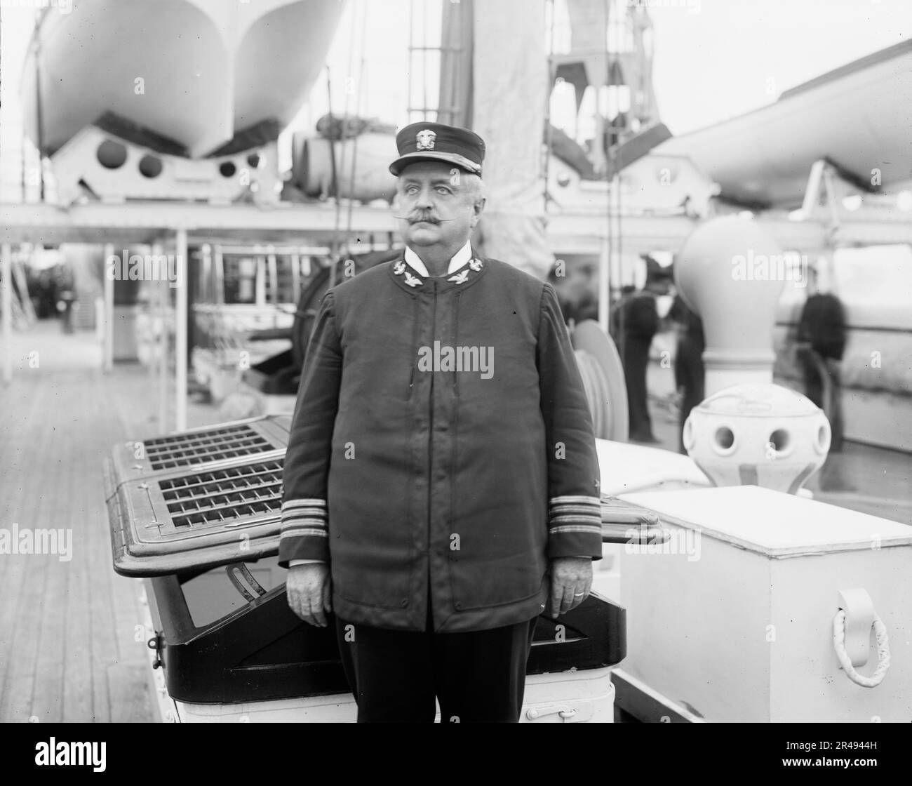 U.S.S. Chicago, Capt. Rockwell, 1899 Stock Photo - Alamy