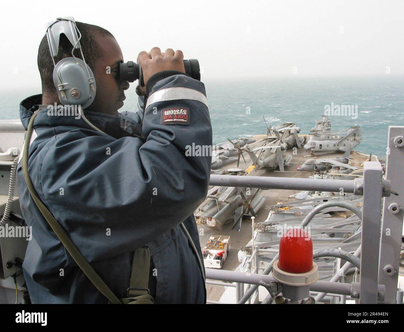 US Navy Boatswain's Mate Stock Photo - Alamy