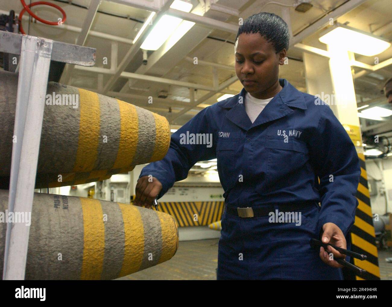 US Navy Aviation Ordnanceman Stock Photo - Alamy