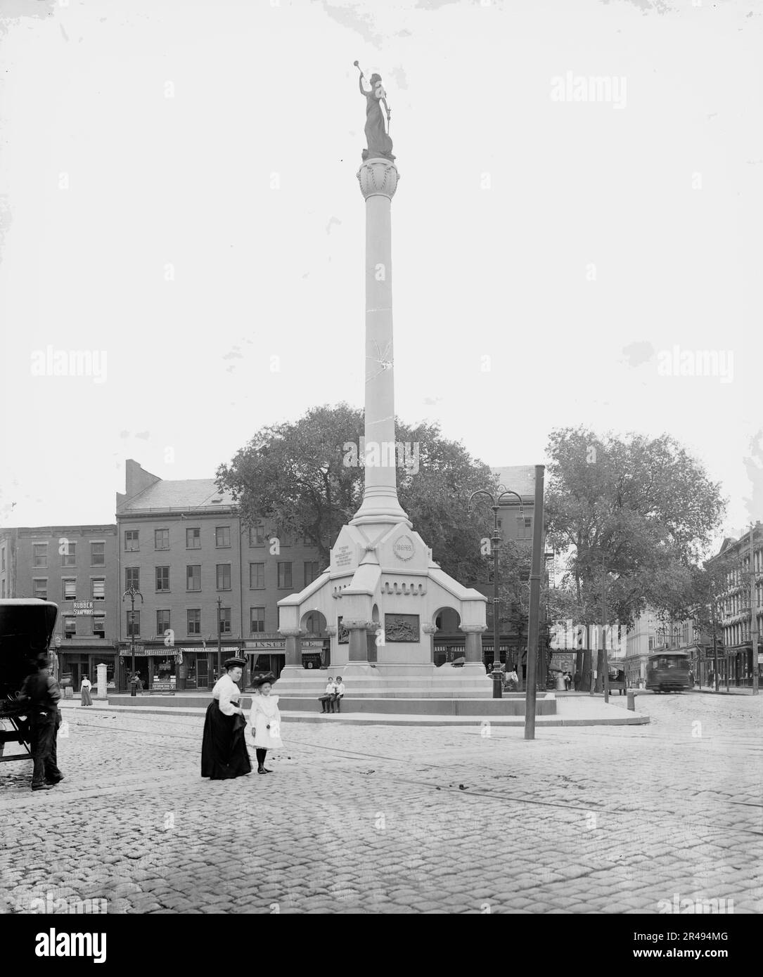 City troy Black and White Stock Photos & Images - Alamy