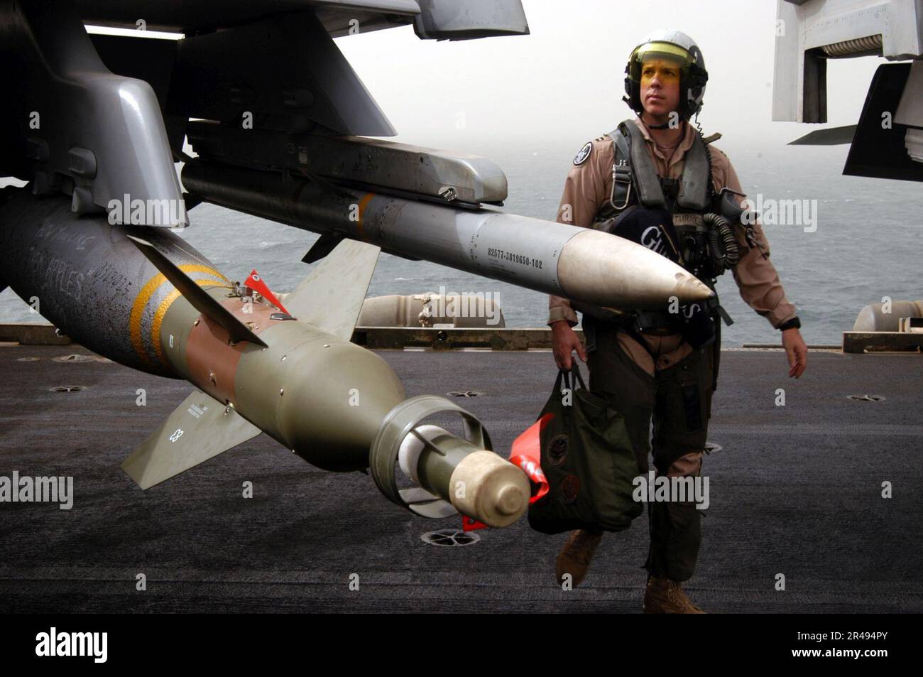 US Navy A U.S. Naval Aviator assigned to Strike Fighter Squadron One ...