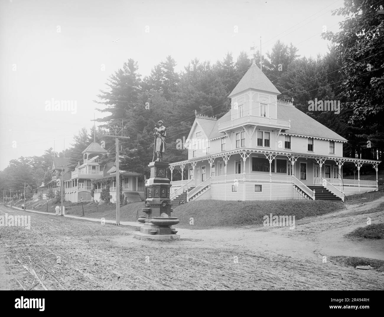 N.H. Veterans' Association encampment buildings, Lake Winnipesaukee, N ...