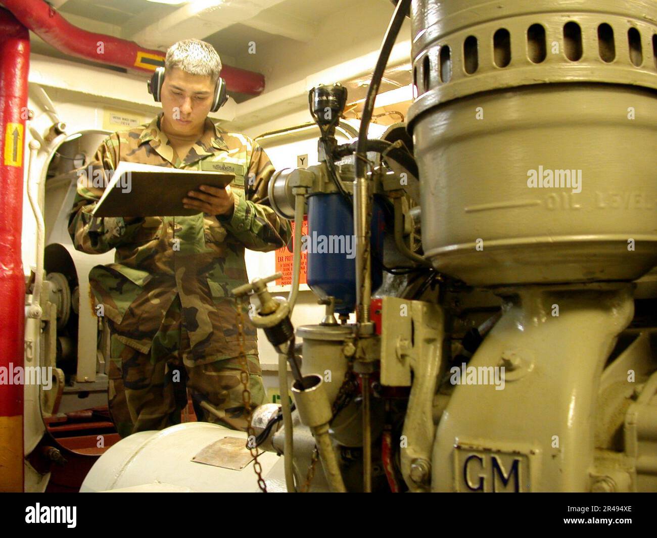 US Navy Engineman Stock Photo - Alamy