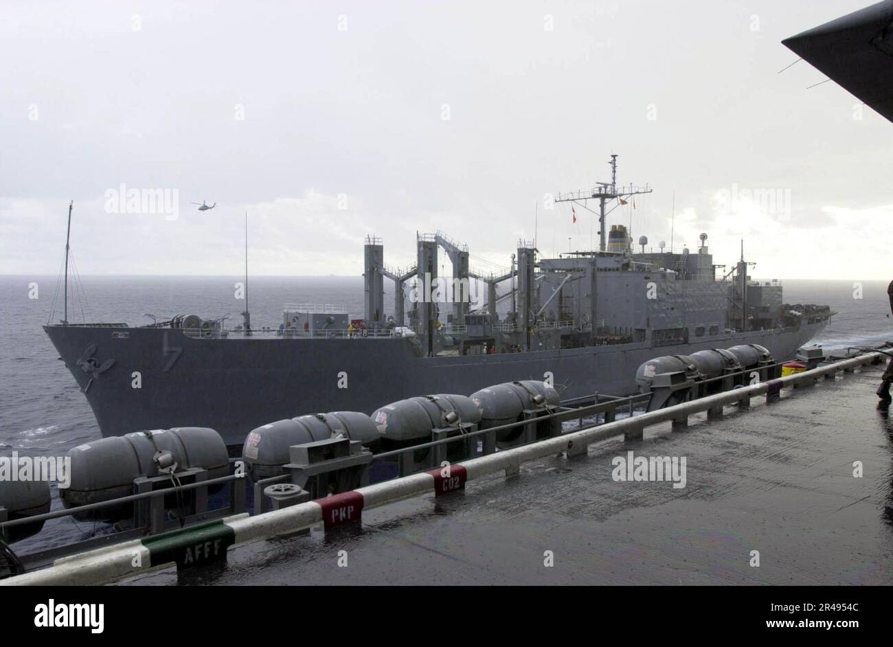 US Navy The Military Sealift Command combat stores ship USNS San Jose ...