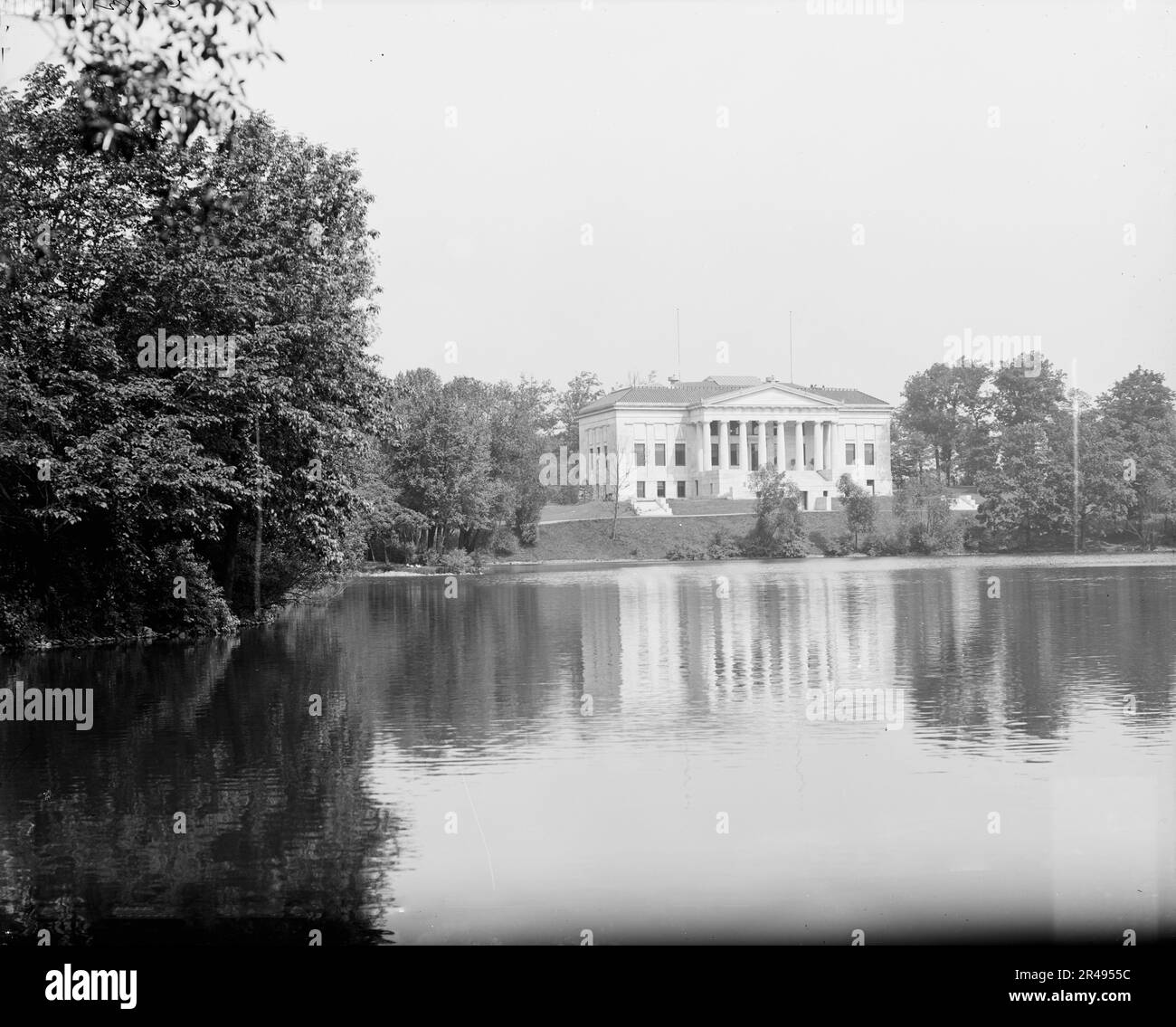 Buffalo Historical Society building, Delaware Park, Buffalo, N.Y ...