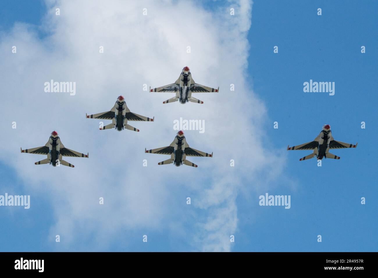 The United States Air Force Air Demonstration Squadron "Thunderbirds ...