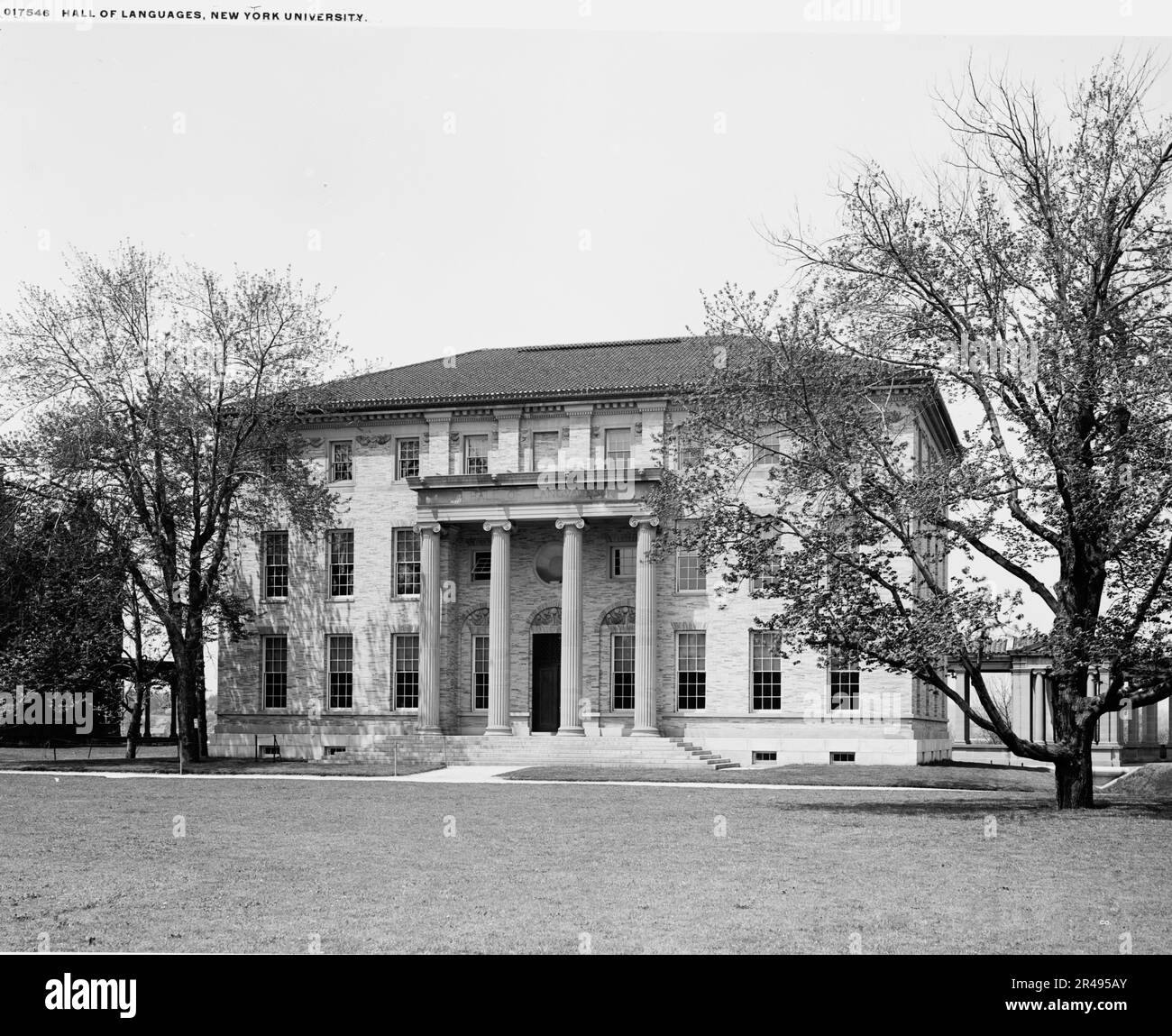 Hall of Languages, New York University, between 1900 and 1906 Stock ...