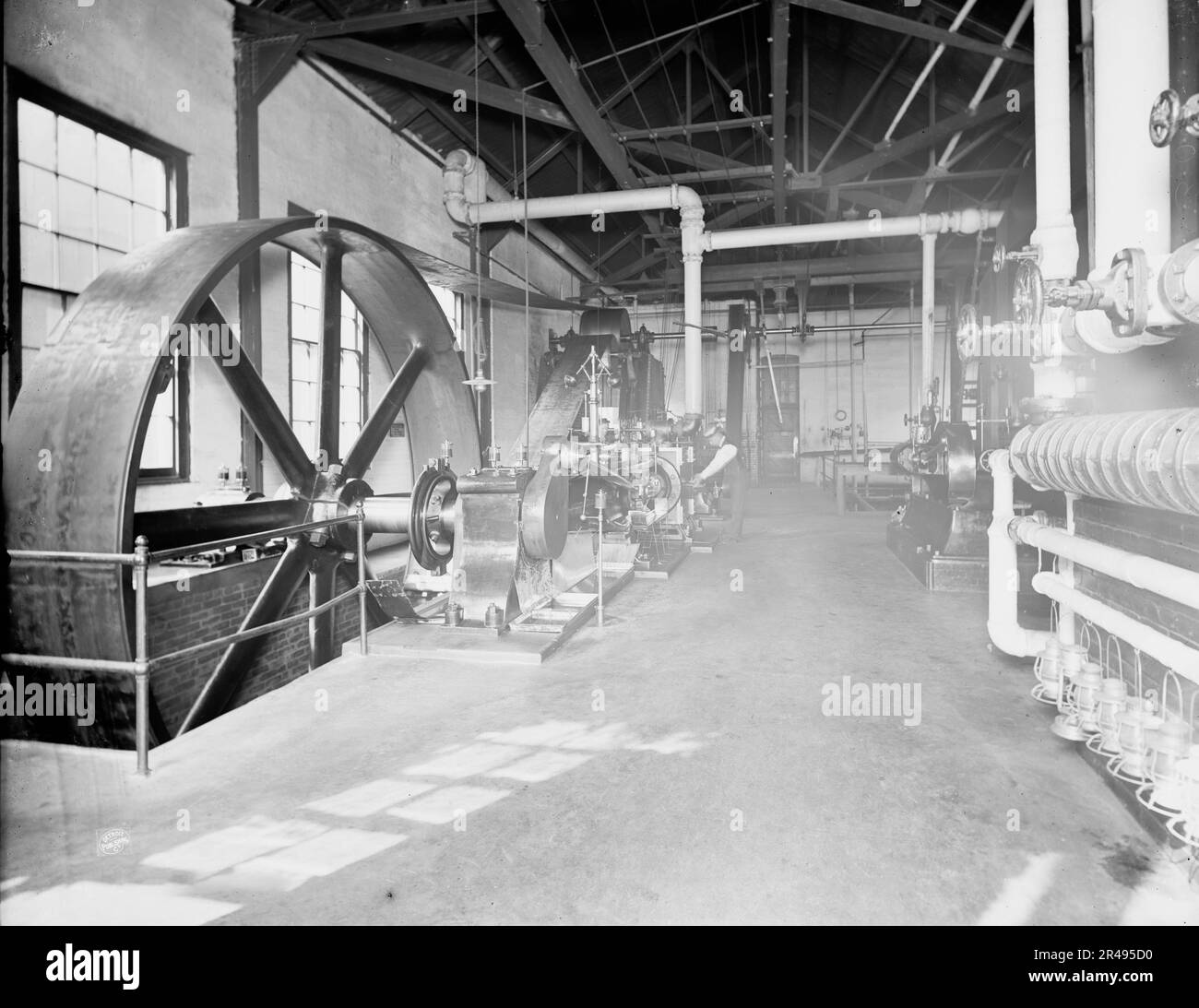 Engine room, Merchants' Despatch Transportation Co., between 1900 and ...