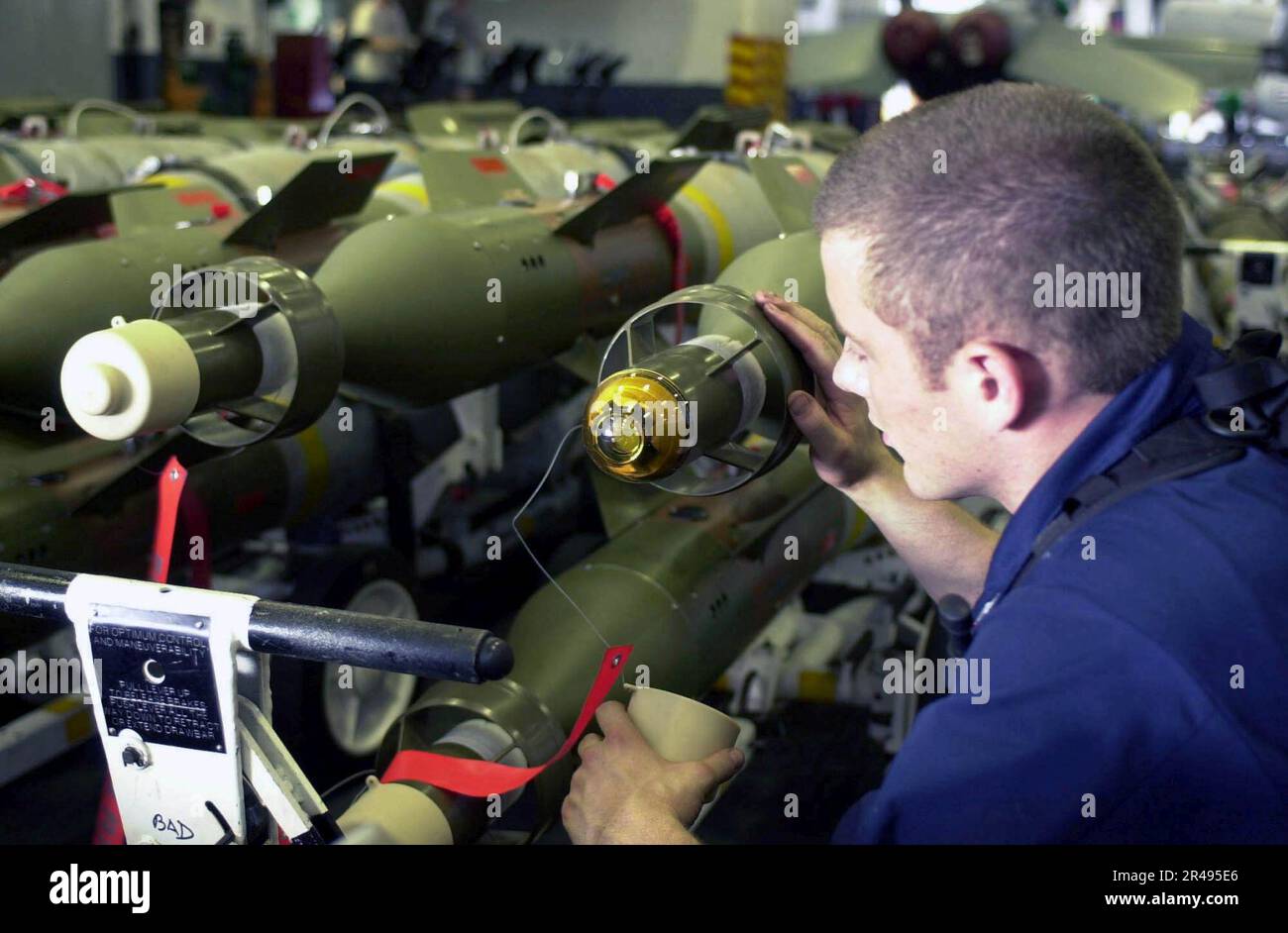 US Navy Aviation Ordnanceman Stock Photo - Alamy