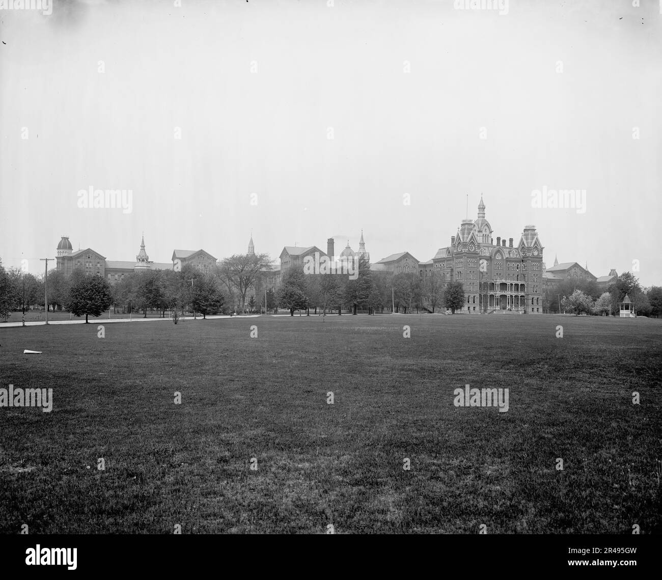 Insane Asylum, Columbus, O[hio], between 1900 and 1906 Stock Photo - Alamy