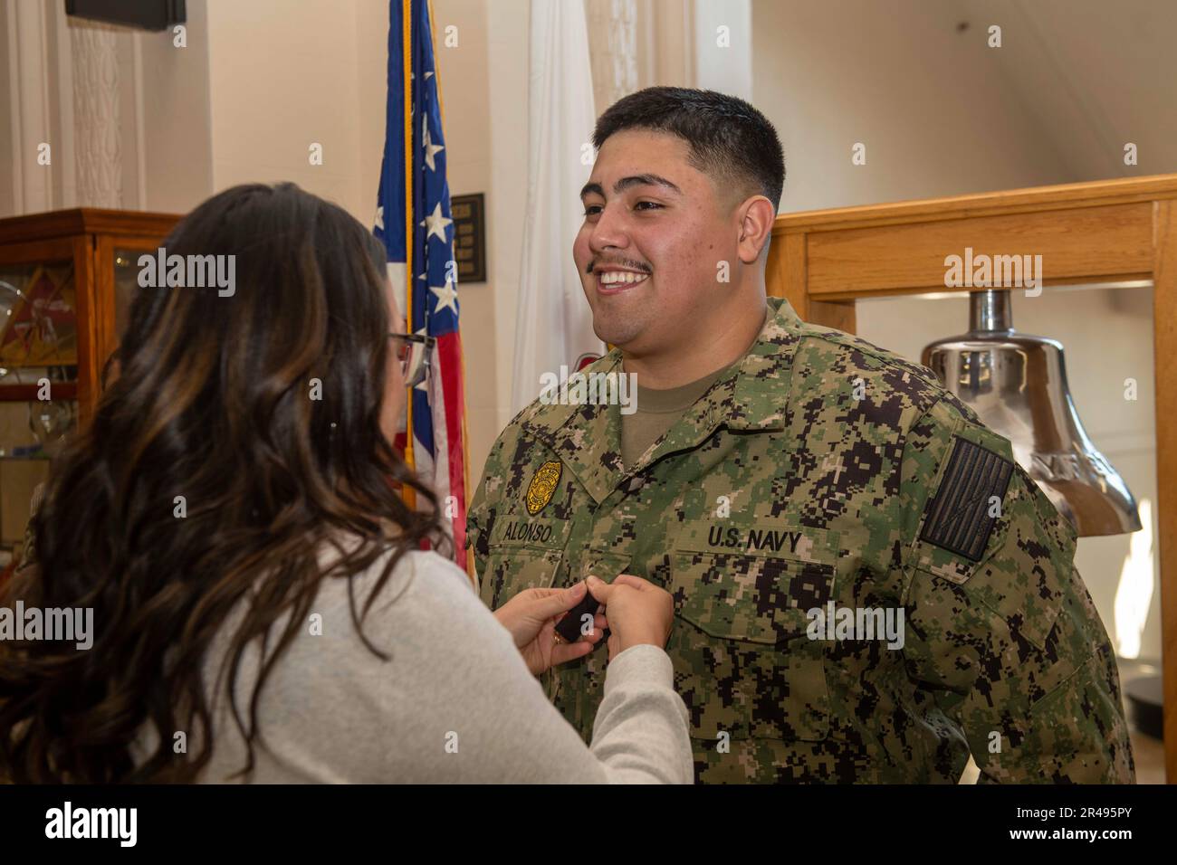 GREAT LAKES, Il. (Mar. 15, 2023) Master-at-Arms 2nd Class Noah Alonso ...