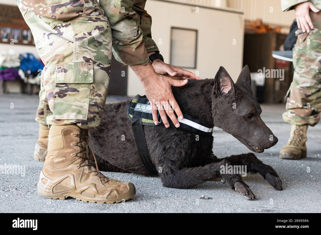 U.S. Air Force Master Sgt. Michael Abesada, from the 927th Aeromedical ...