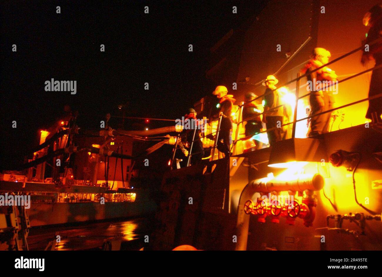 US Navy Deck Department personnel from the USS Donald Cook (DDG 75 ...