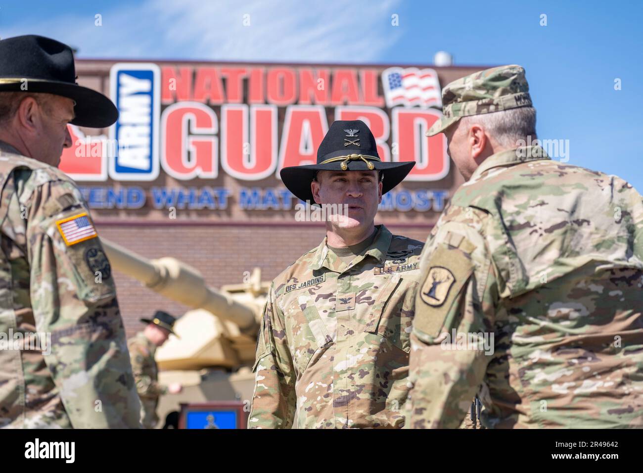 The 204th Regional Training Institute conducts a change of command ...