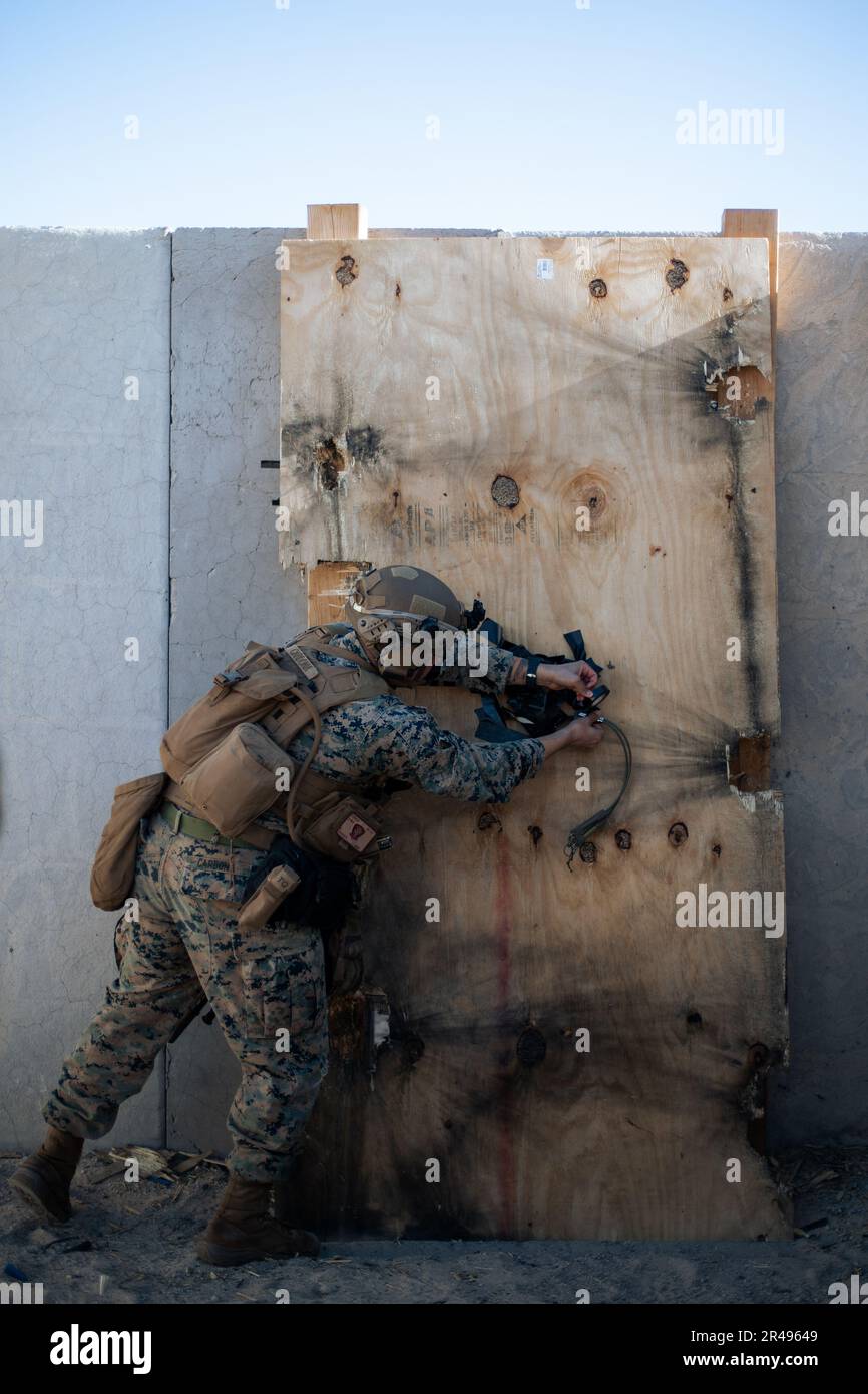 A U.S. Marine with 3d Littoral Combat Team (LCT), 3d Marine Littoral ...