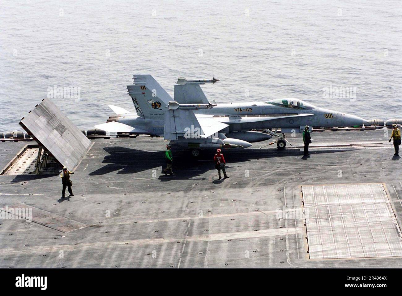 US Navy An F-A-18C Hornet assigned to the ''Stingers'' of Strike ...