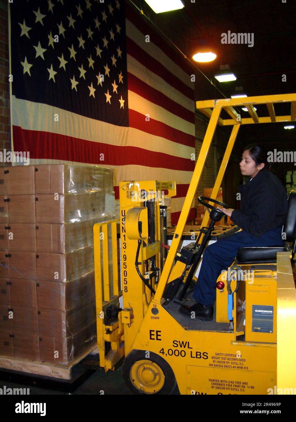 US Navy Storekeeper Stock Photo - Alamy