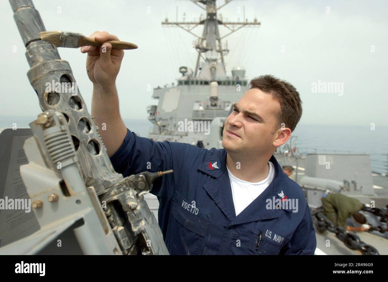 US Navy Gunner's Mate Stock Photo - Alamy