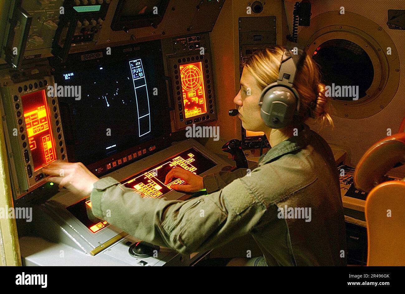 US Navy Aviation Warfare Systems Operator Stock Photo - Alamy
