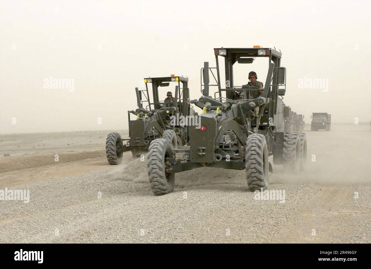 US Navy Task Force Charlie Seabees assigned to Naval Mobile ...