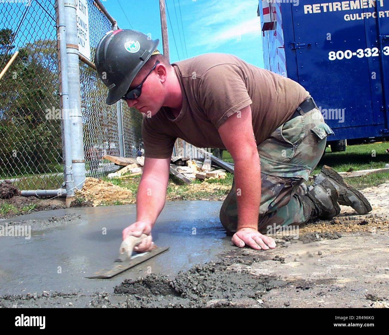 US Navy Builder Stock Photo - Alamy