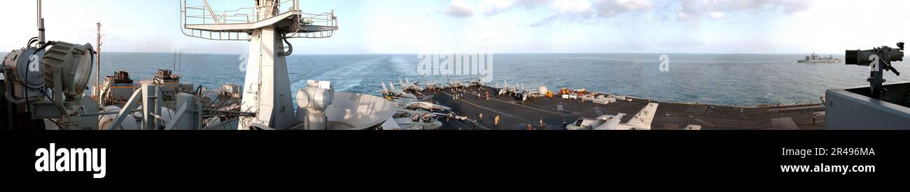 US Navy A panoramic view of USS Harry S. Truman (CVN 75) as it performs ...