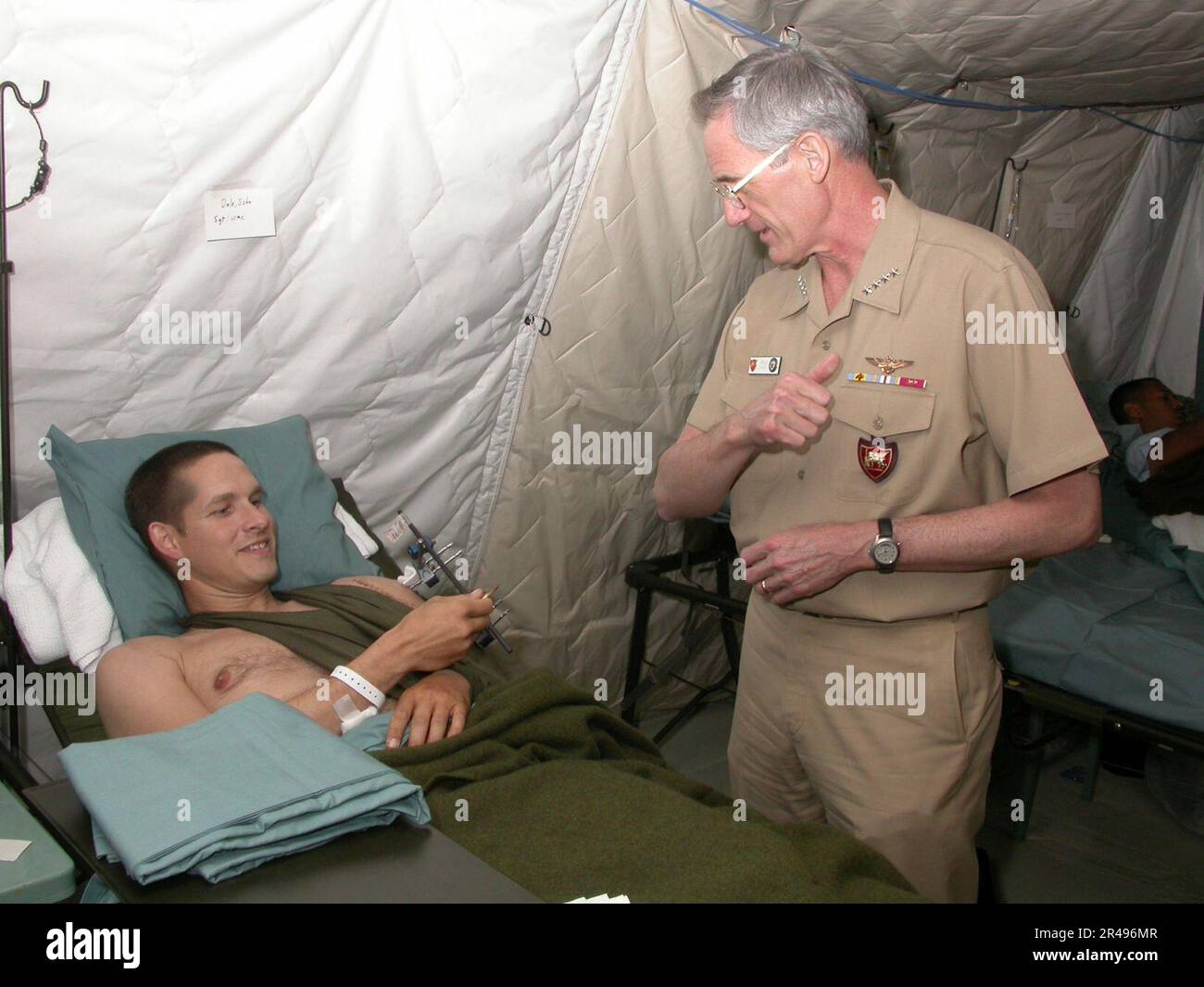 US Navy Adm. Gregory Johnson, Commander, U.S. Naval Forces Europe ...