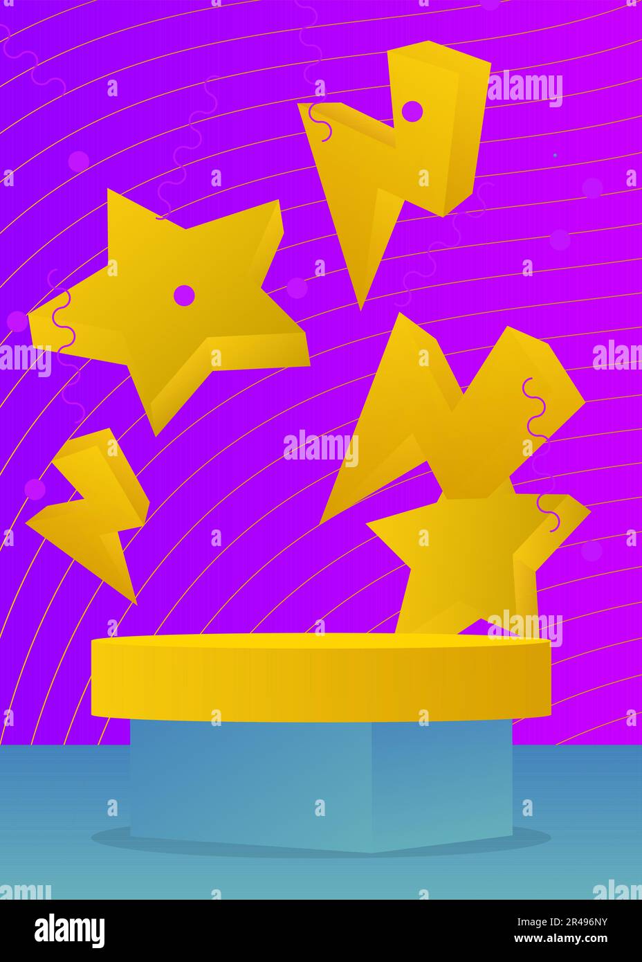 Vibrant display of colors Stock Vector Images - Alamy