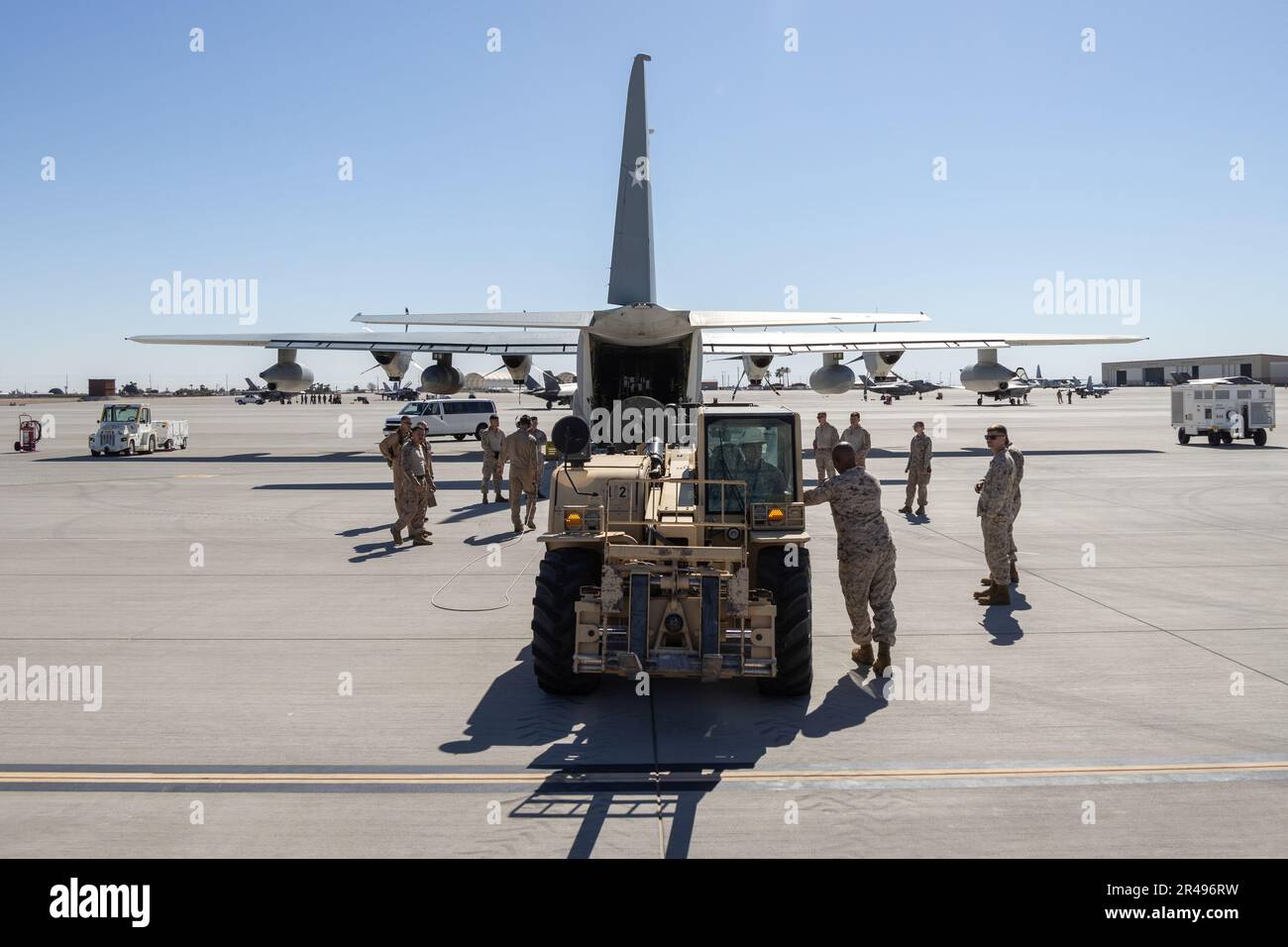 U.S. Marines with Marine Wing Support Squadron 371, Marine Aircraft ...