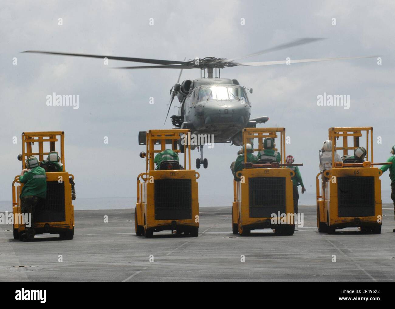 US Navy An SH-60F Seahawk from Helicopter Anti-Submarine Warfare ...