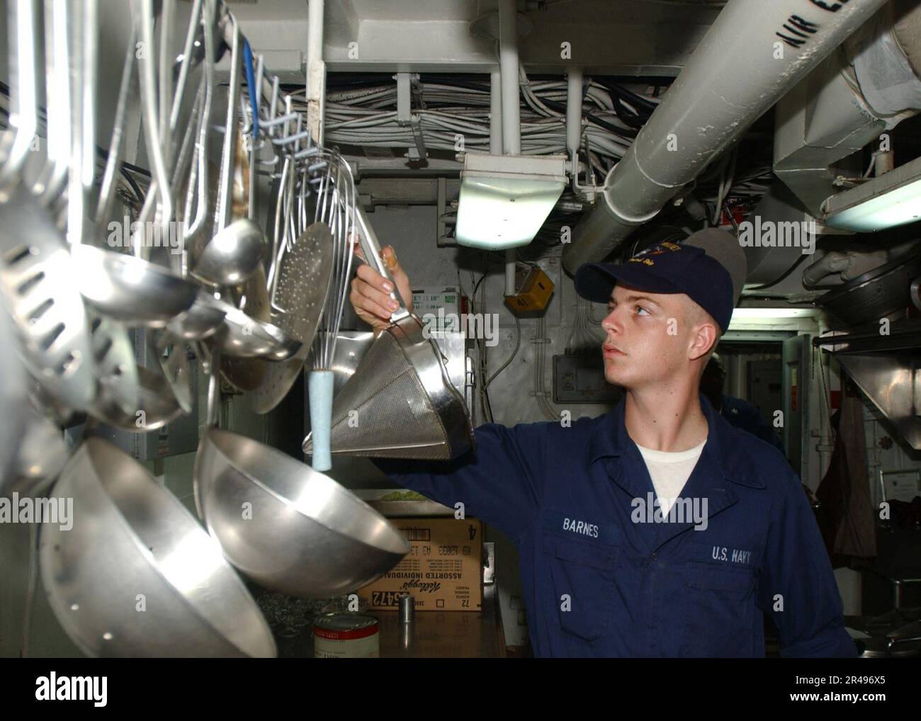 US Navy Mess Management Stock Photo - Alamy