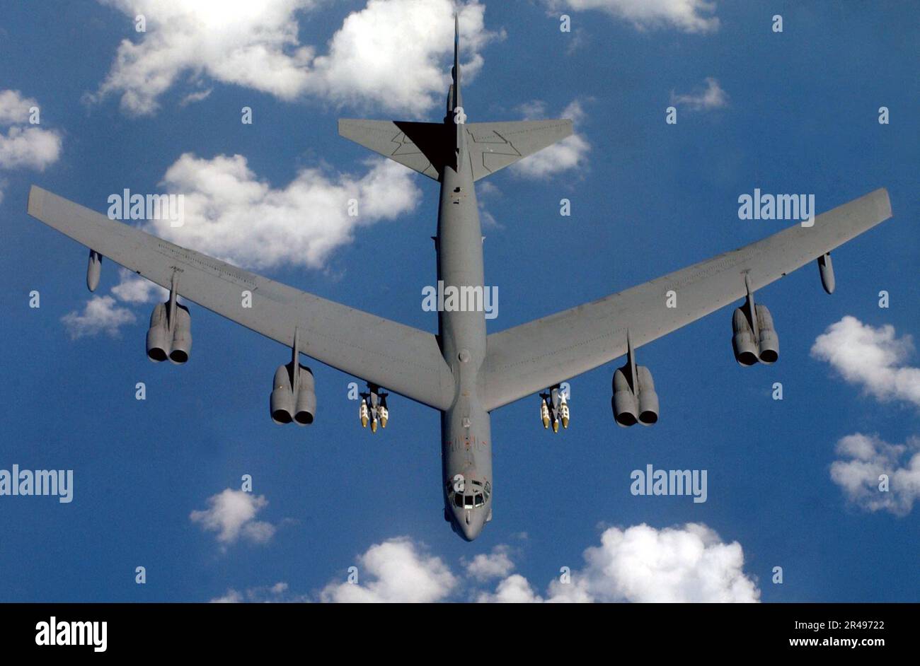 US Navy A B-52 Stratofortress assigned to the 40th Expeditionary Bomb ...
