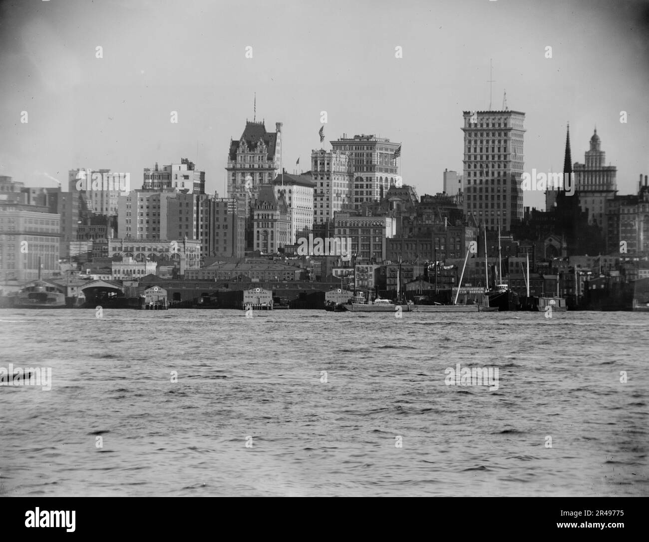 New York from North River, between 1899 and 1901 Stock Photo - Alamy
