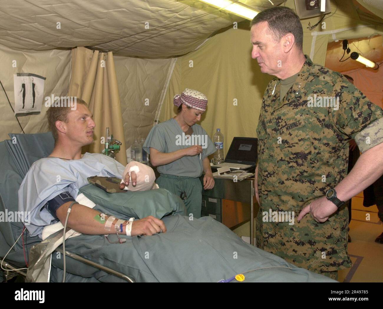 US Navy U.S. Marine Corps Gen. James Jones, Commander, U.S. European ...