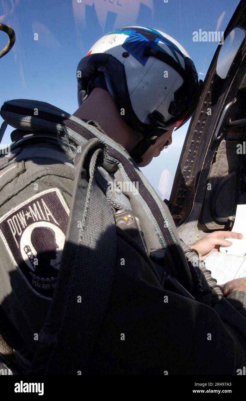US Navy A Pilot assigned to the ''Black Ravens'' of Electronic Attack ...
