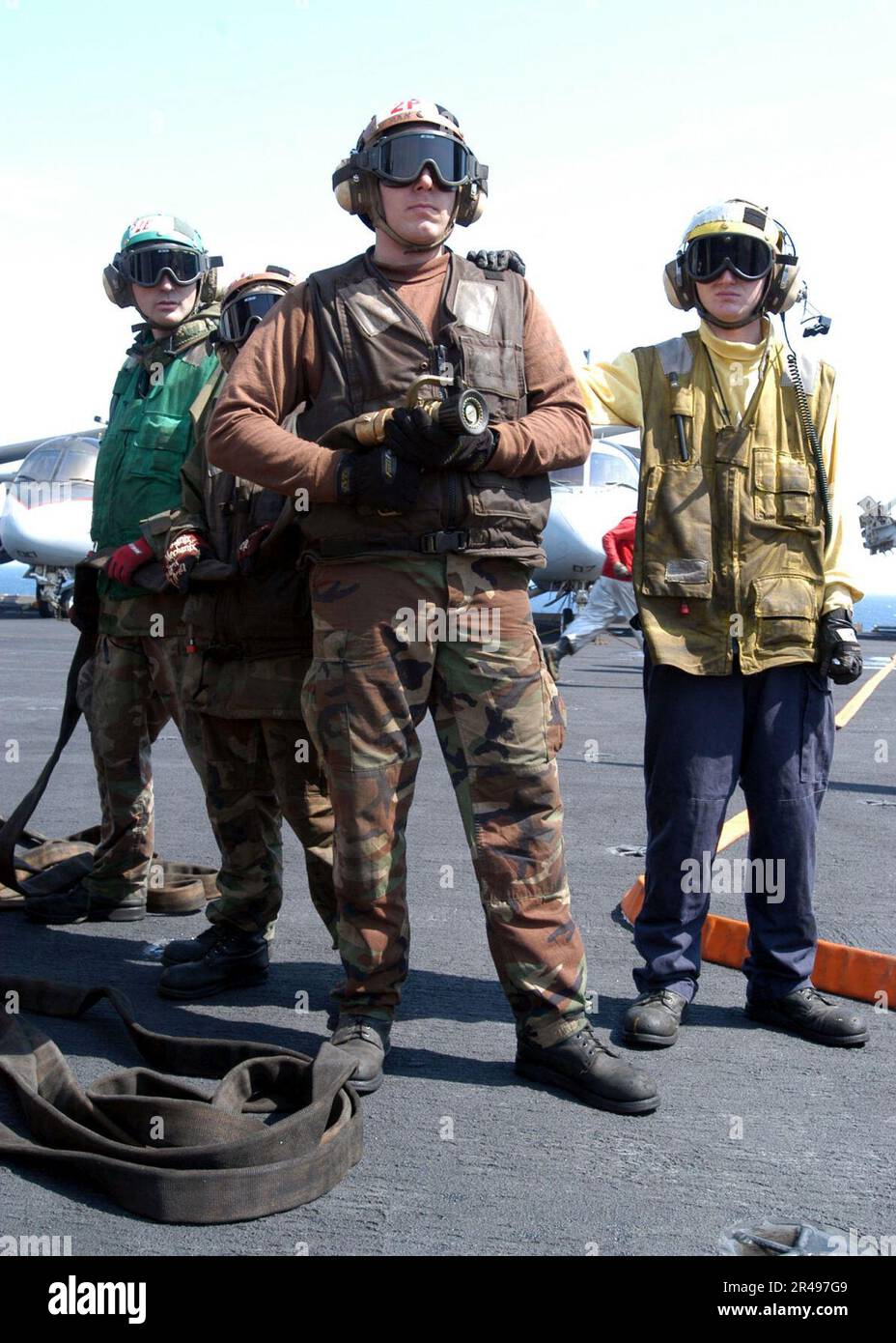 US Navy Crewmembers aboard USS Theodore Roosevelt (CVN 71) participate ...