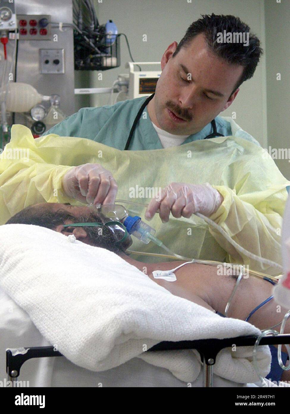 US Navy Hospital Stock Photo - Alamy