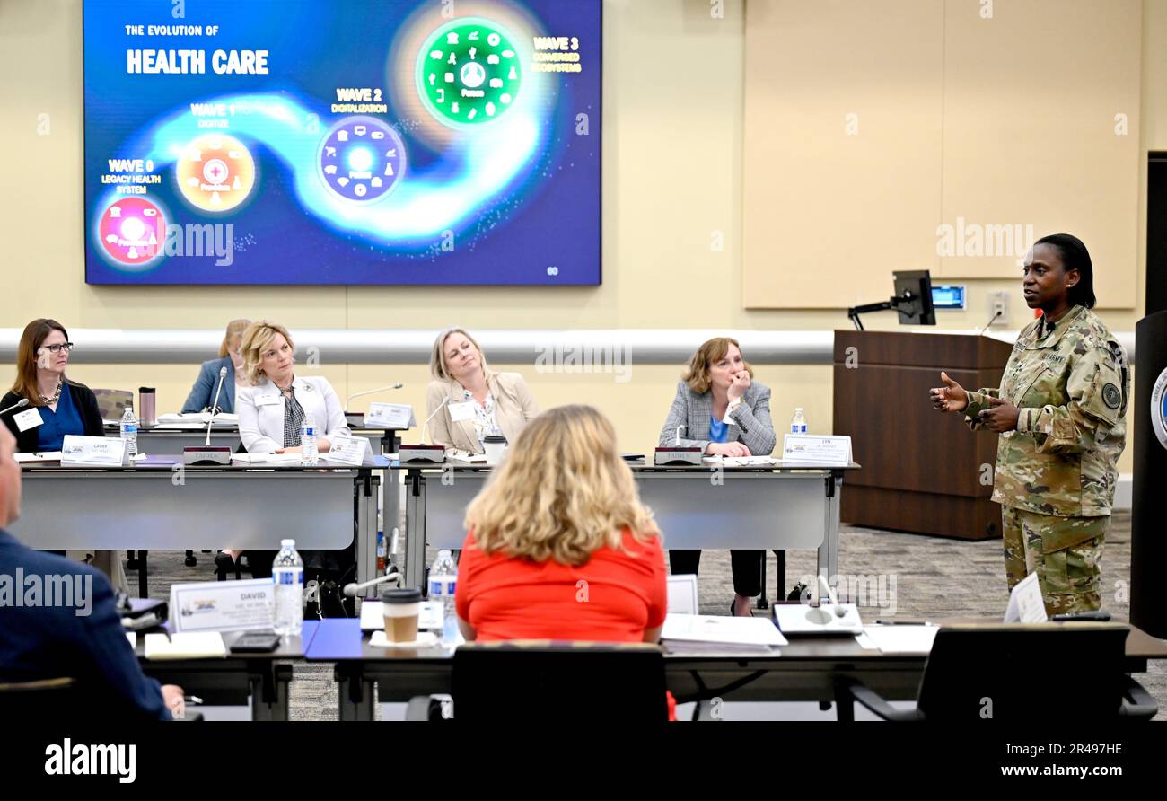 Defense Health Agency director, LT. Gen. Telita Crosland briefs DHA ...