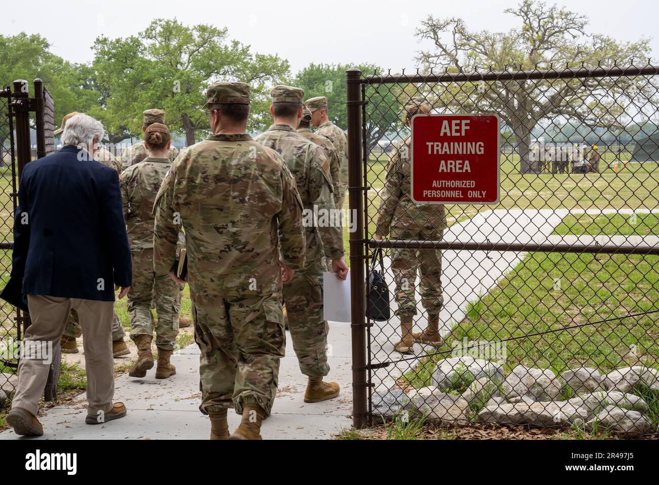 Leadership from the 81st Training Wing and 81st Training Group tour the ...