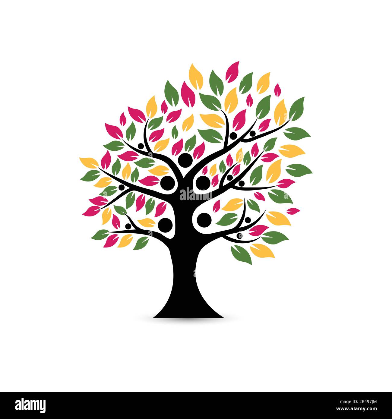 Family tree logo. Abstract family tree icon. Green tree logo. Stock ... Family tree logo. Abstract family tree icon. Green tree logo. Stock ...