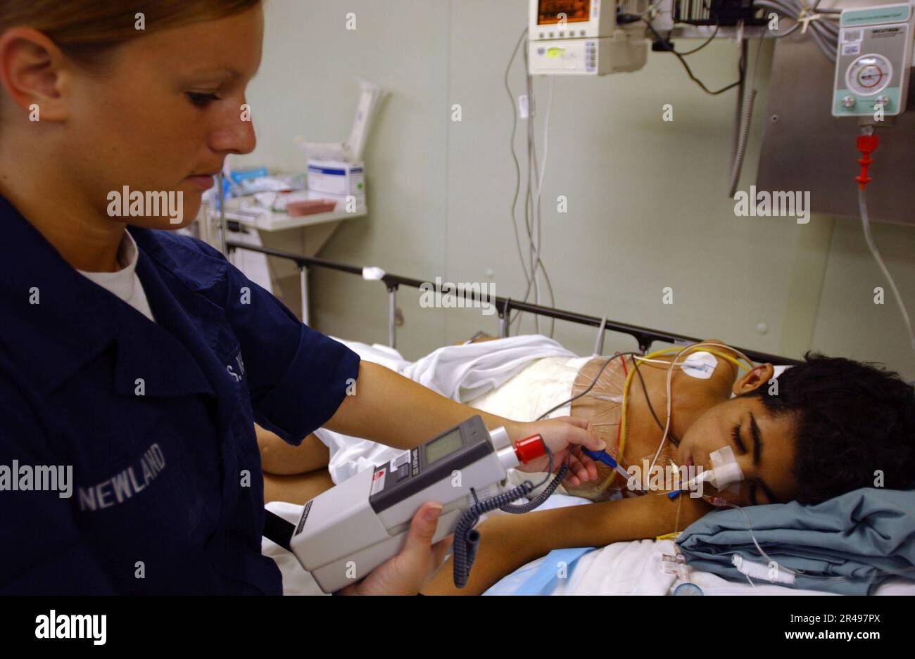 US Navy Hospital Stock Photo - Alamy