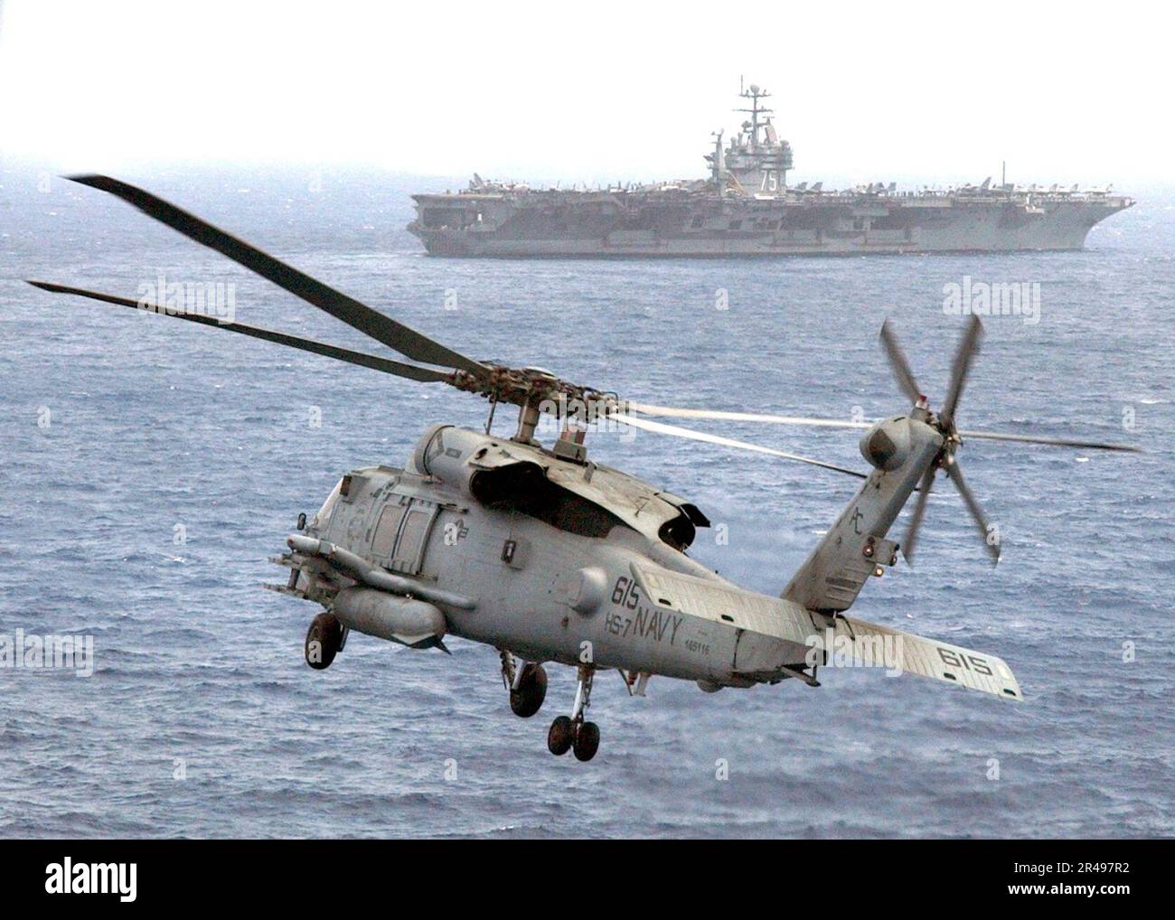 US Navy An SH-60 ''Seahawk'' assigned to the Dusty Dogs of Helicopter ...