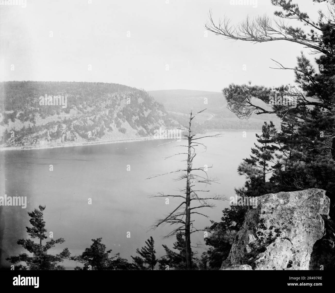 Devil's Lake, Wisconsin, between 1880 and 1899 Stock Photo - Alamy