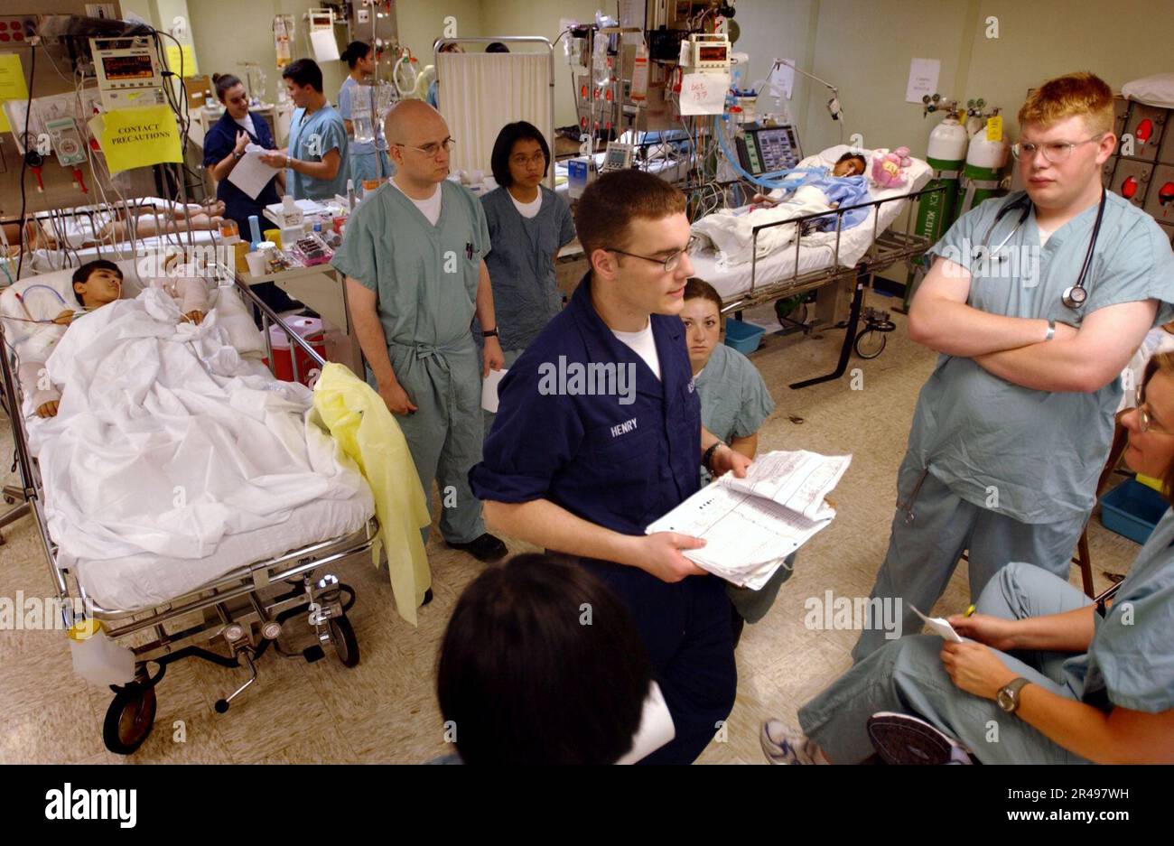 US Navy Hospital Stock Photo - Alamy