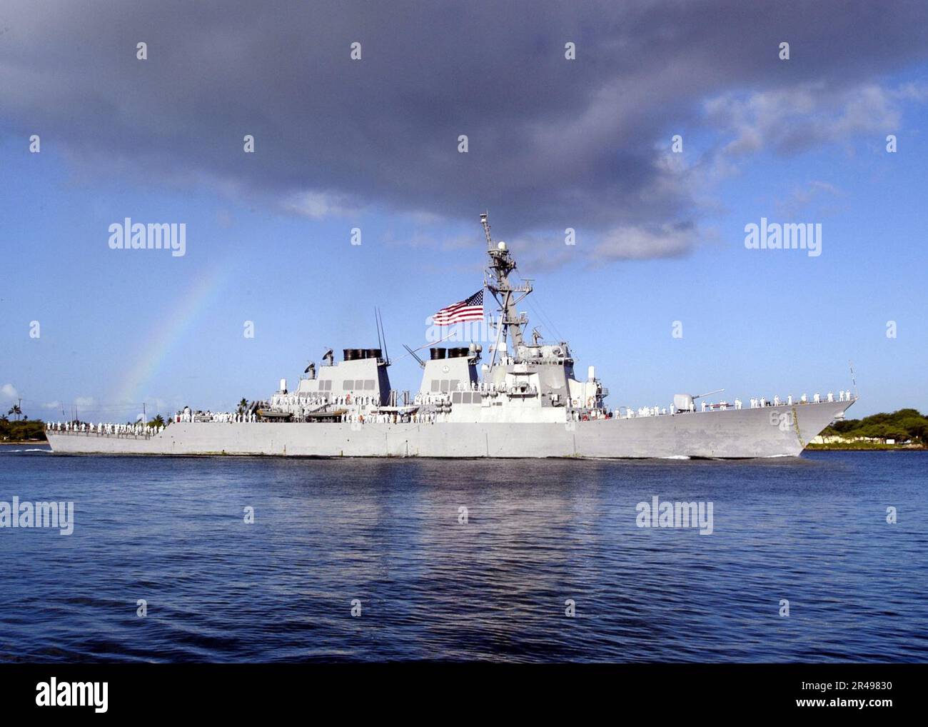 US Navy The guided missile destroyer USS Paul Hamilton (DDG 60) returns ...