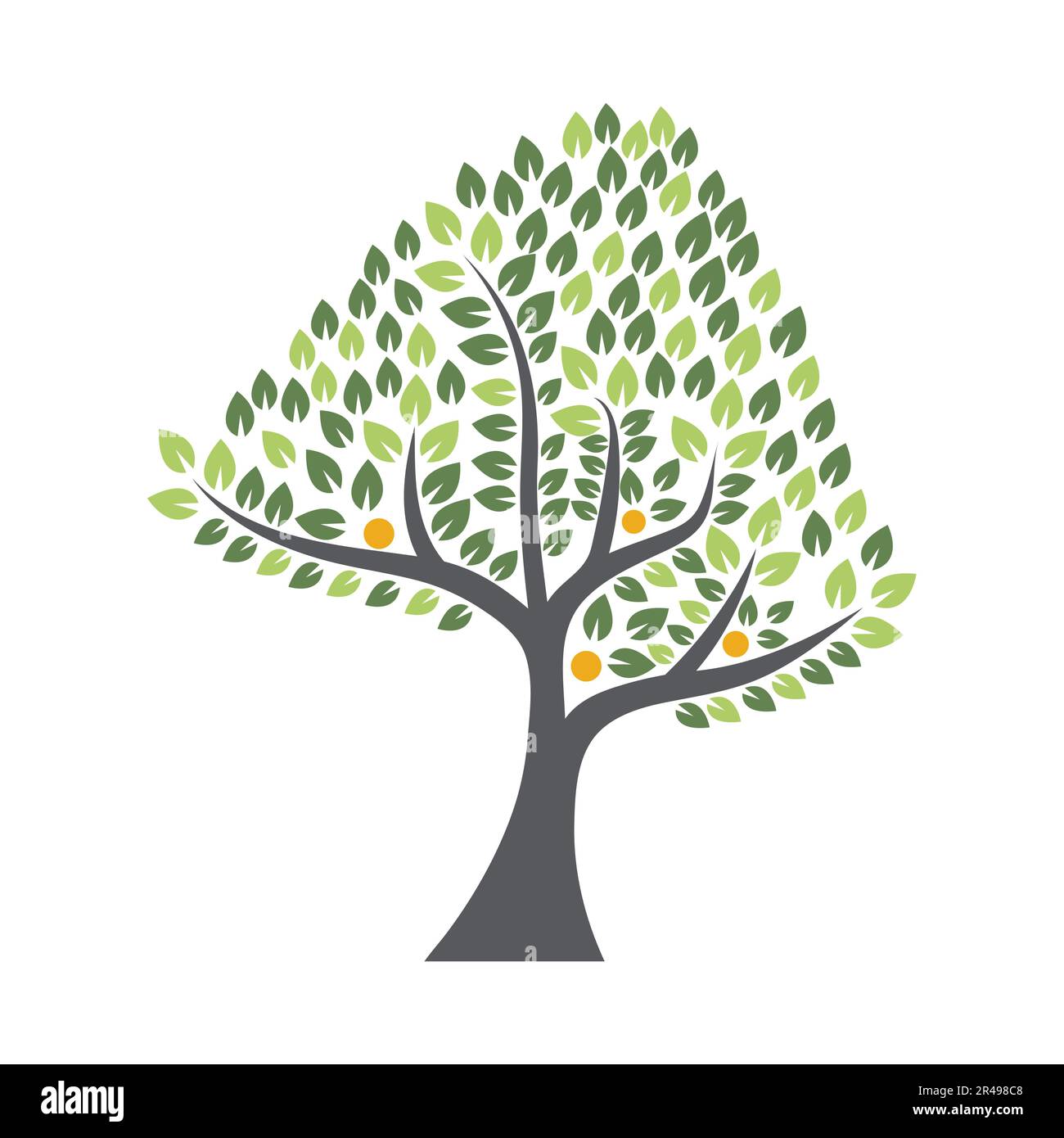 Green Tree Logo. Vector tree icon. Nature logo Stock Vector Image & Art ...
