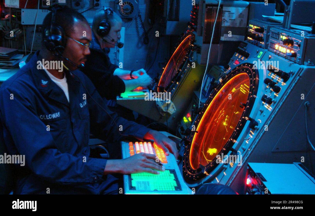 US Navy Air Traffic Controller Stock Photo - Alamy