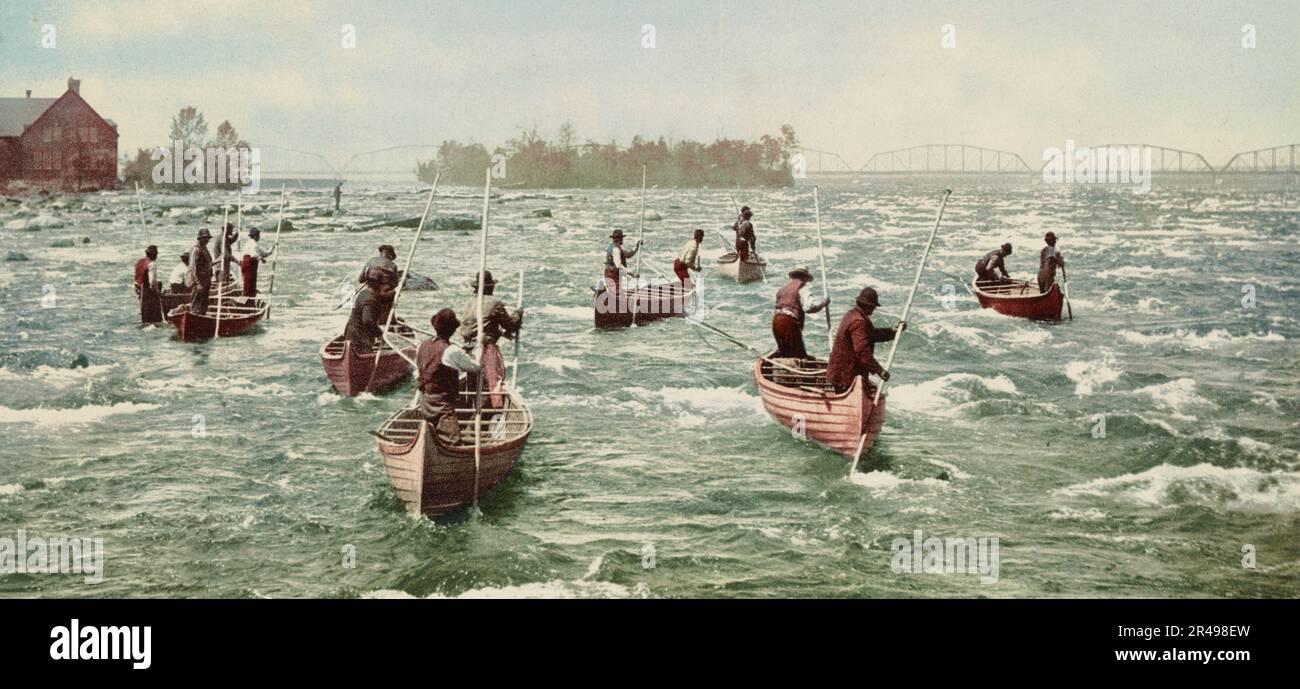Native american fishing boats hi-res stock photography and images - Alamy