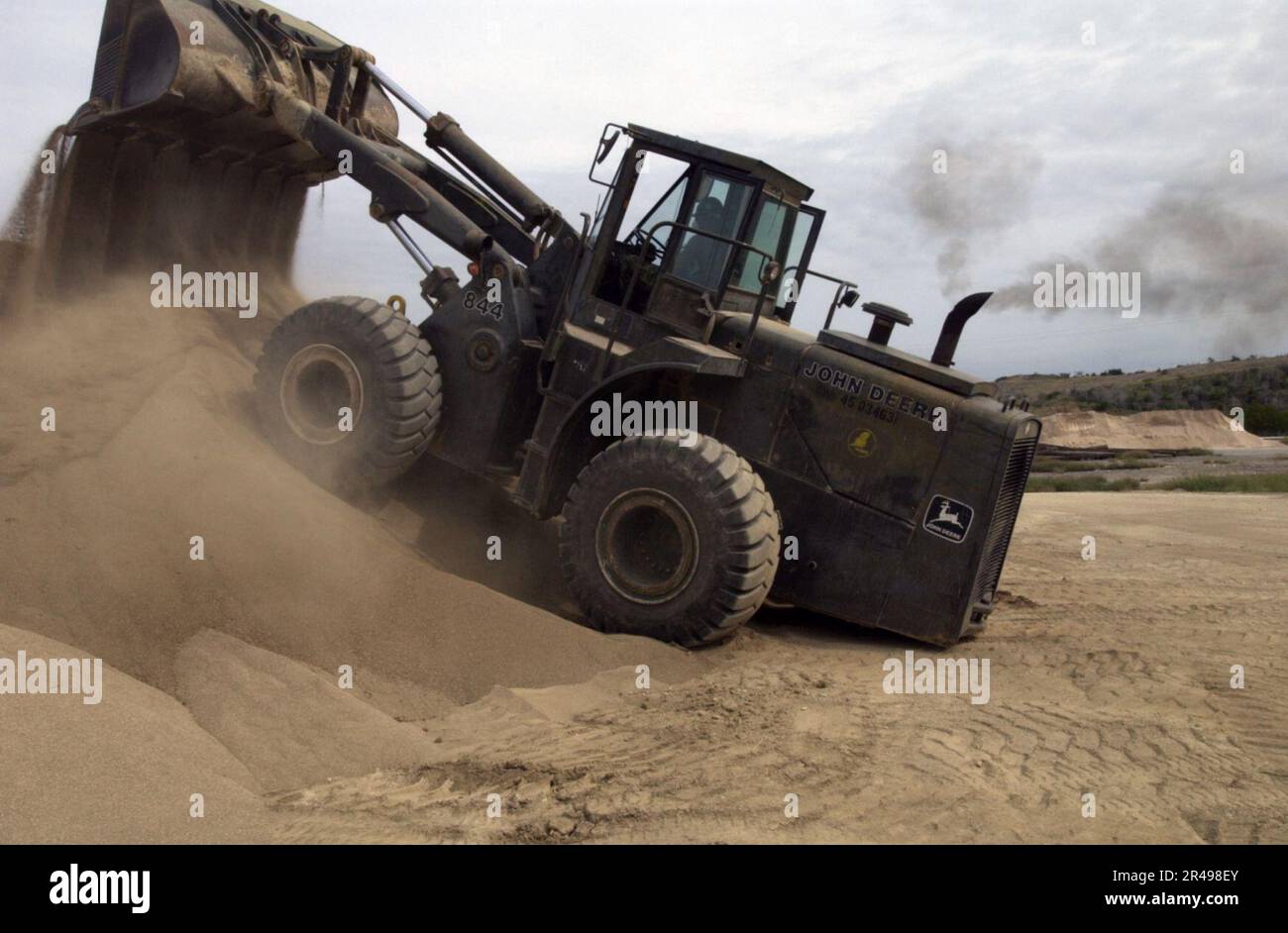 US Navy Equipment Operator Stock Photo - Alamy