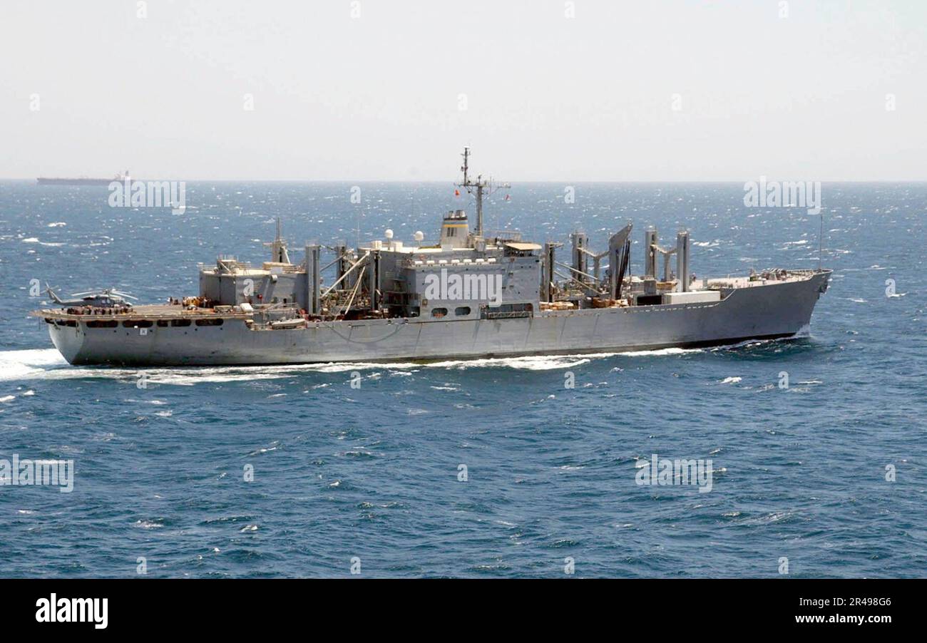 US Navy The Military Sealift Command Combat Stores ship USNS Niagara ...